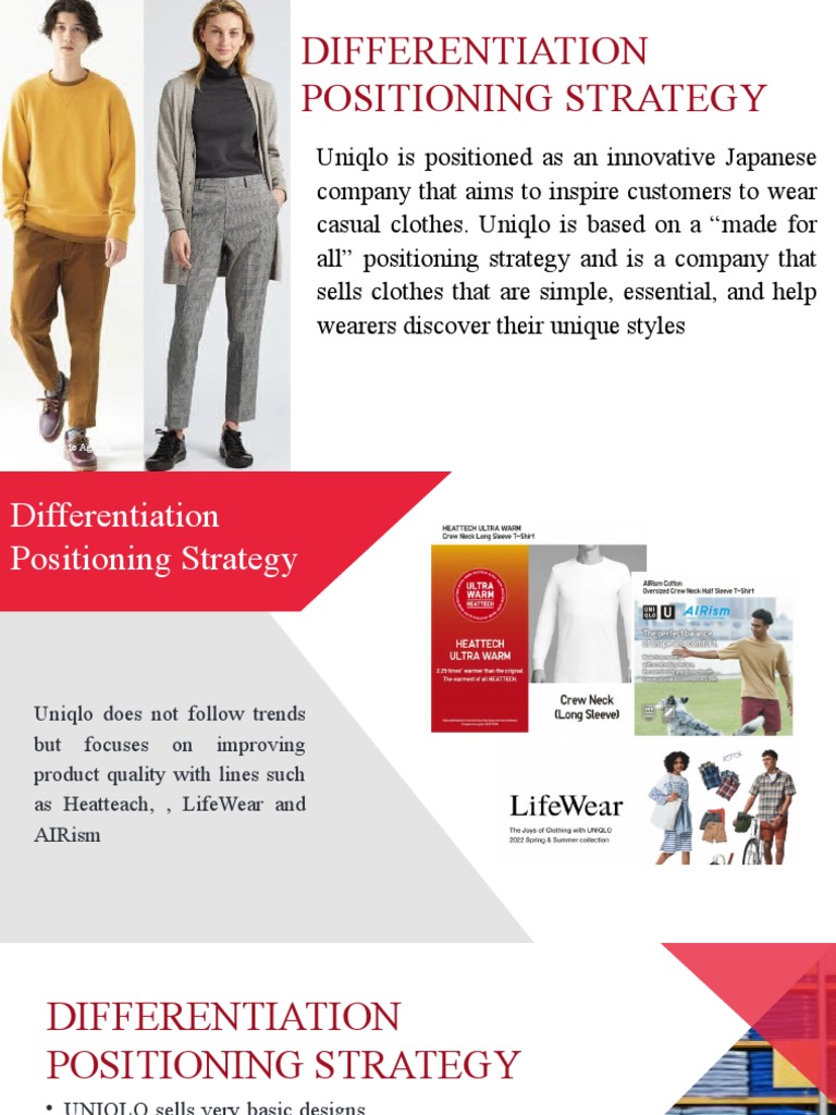 Uniqlo's Differentiation Strategy Explained | PDF | Art