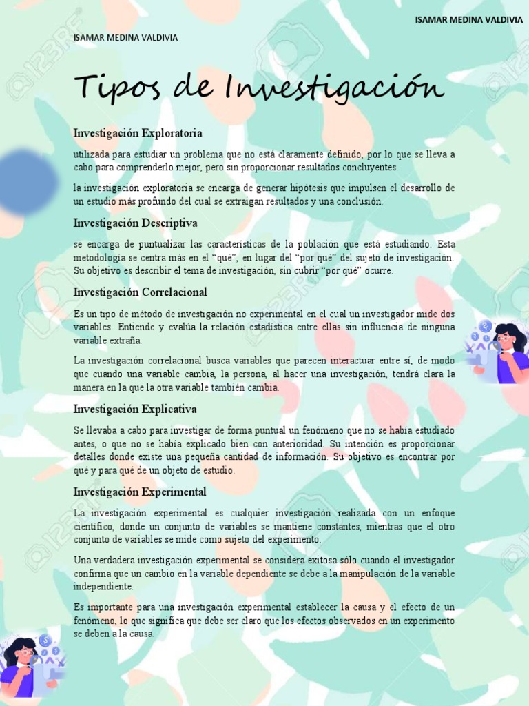 Tarea de Investigacion | PDF | Experimentar | Investigación cuantitativa