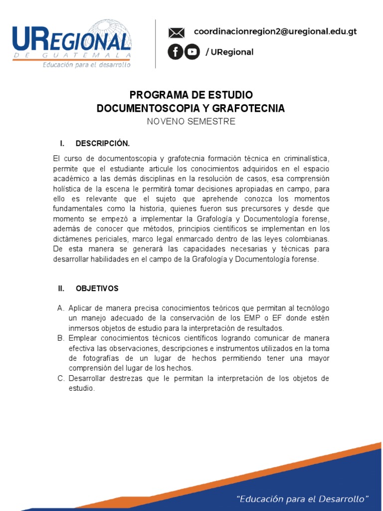 Documentoscopia y Grafotecnia | PDF
