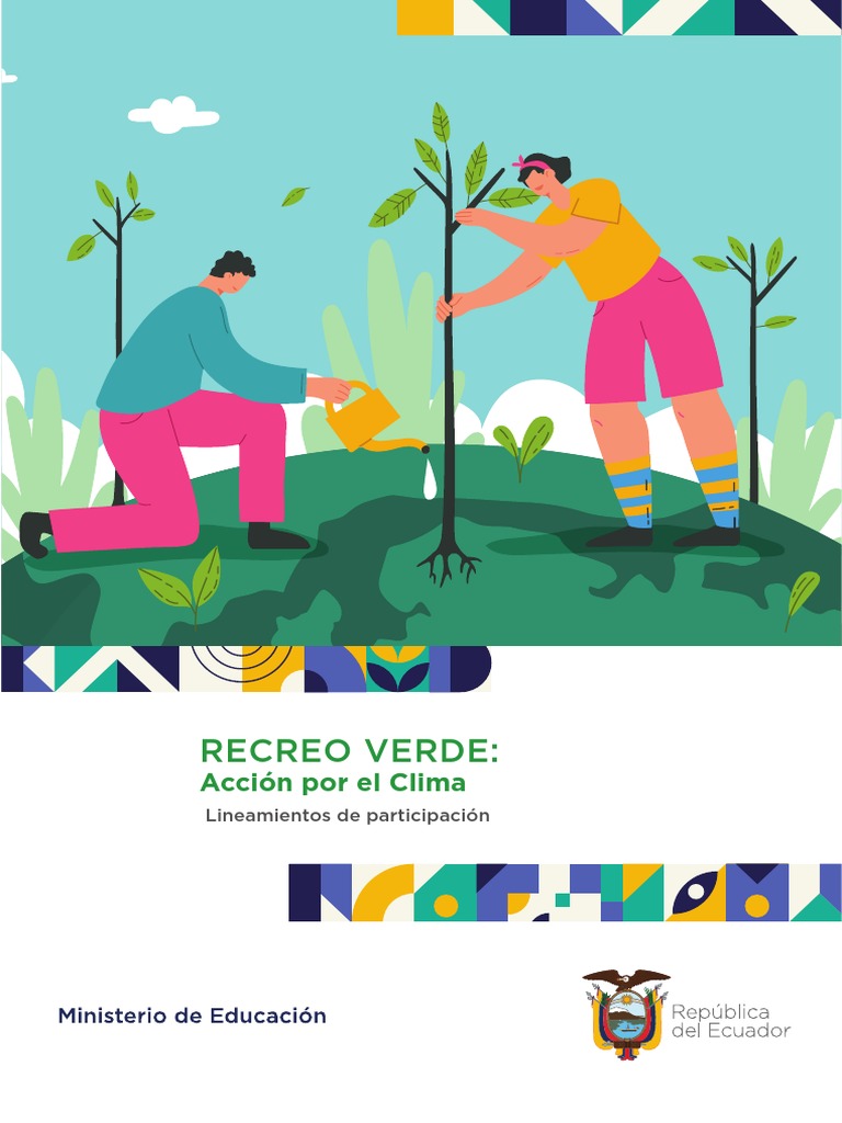 Recreo Verde: Acción Climática Escolar | PDF | Salón de clases ...