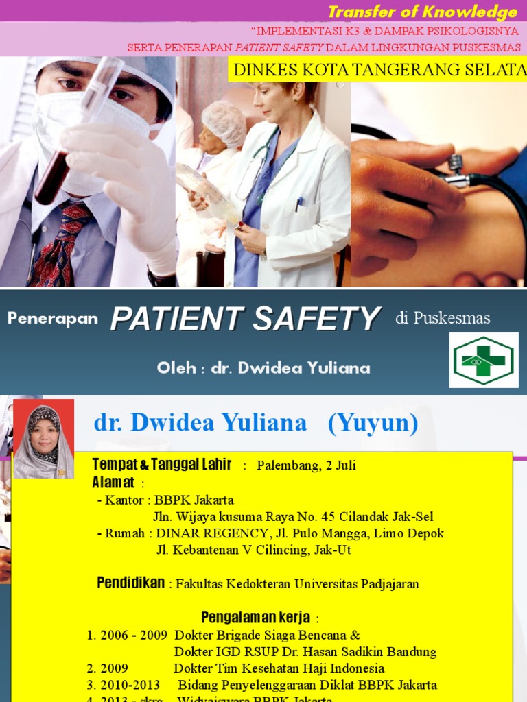 PATIENT SAFETY YUYUN (Tambahan) | PDF