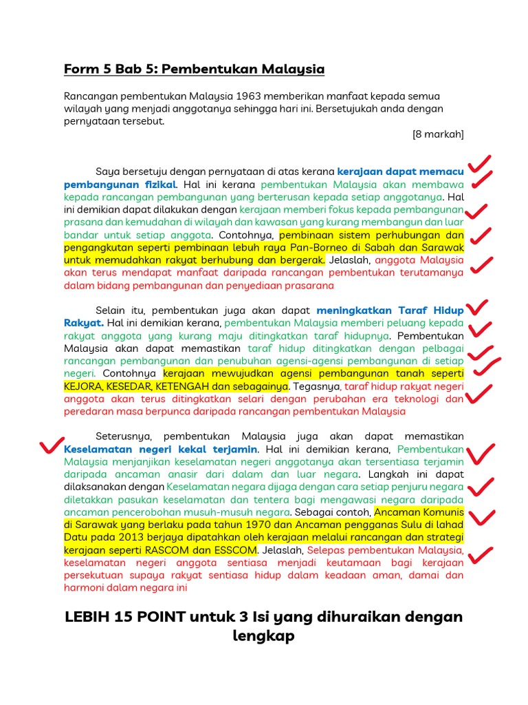 Skema Jawapan Kbat Lengkap | PDF