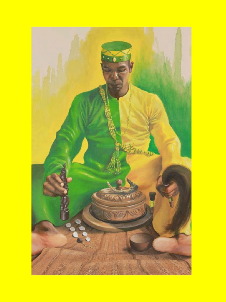 Desamarre de La Atefa en Ifa | PDF | Santeria