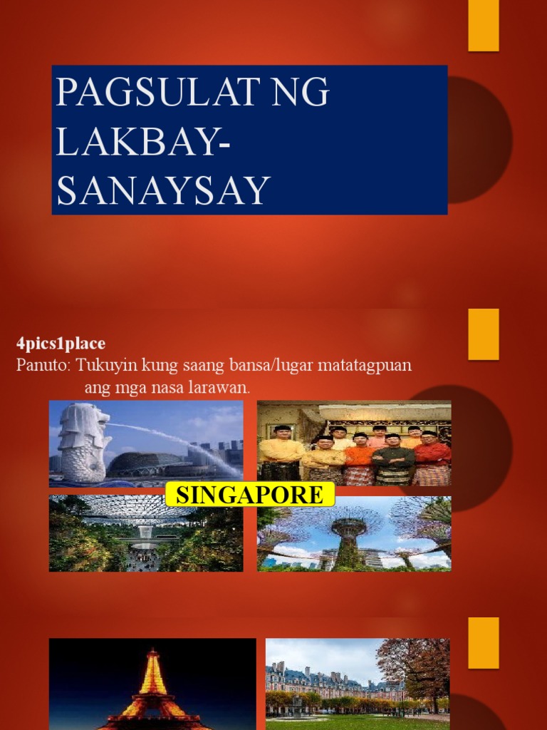 Lakbay Sanaysay | PDF