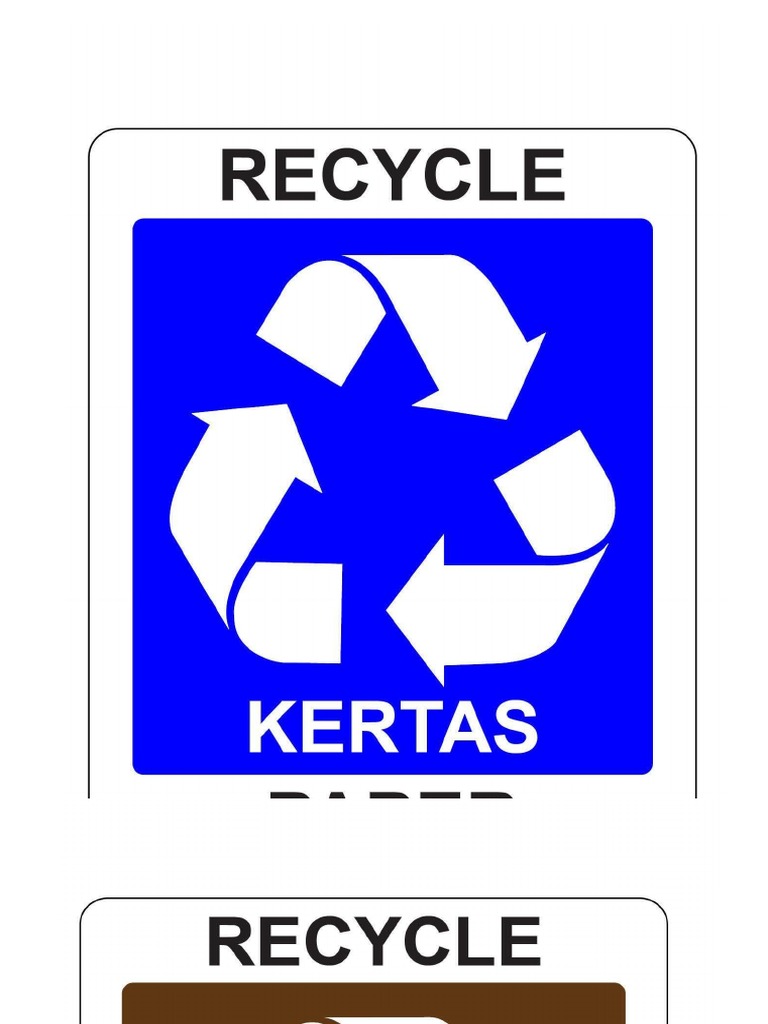 Label Kitar Semula | PDF