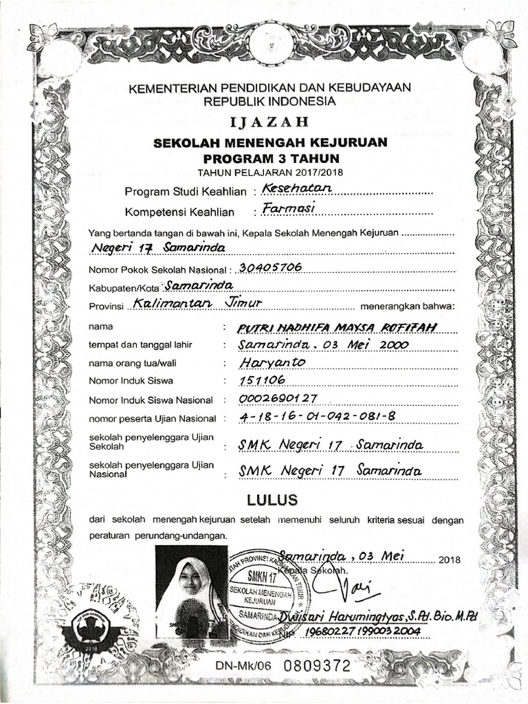 FC Ijazah Legalisir | PDF