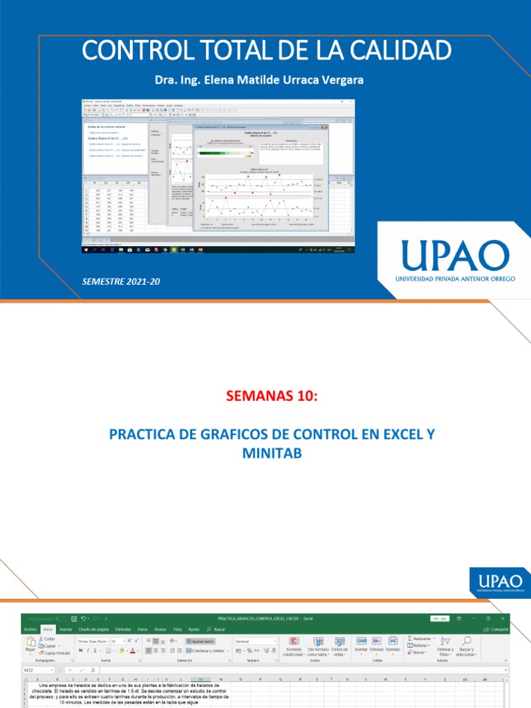 Semanas 10 Grafico Control Minitab | PDF