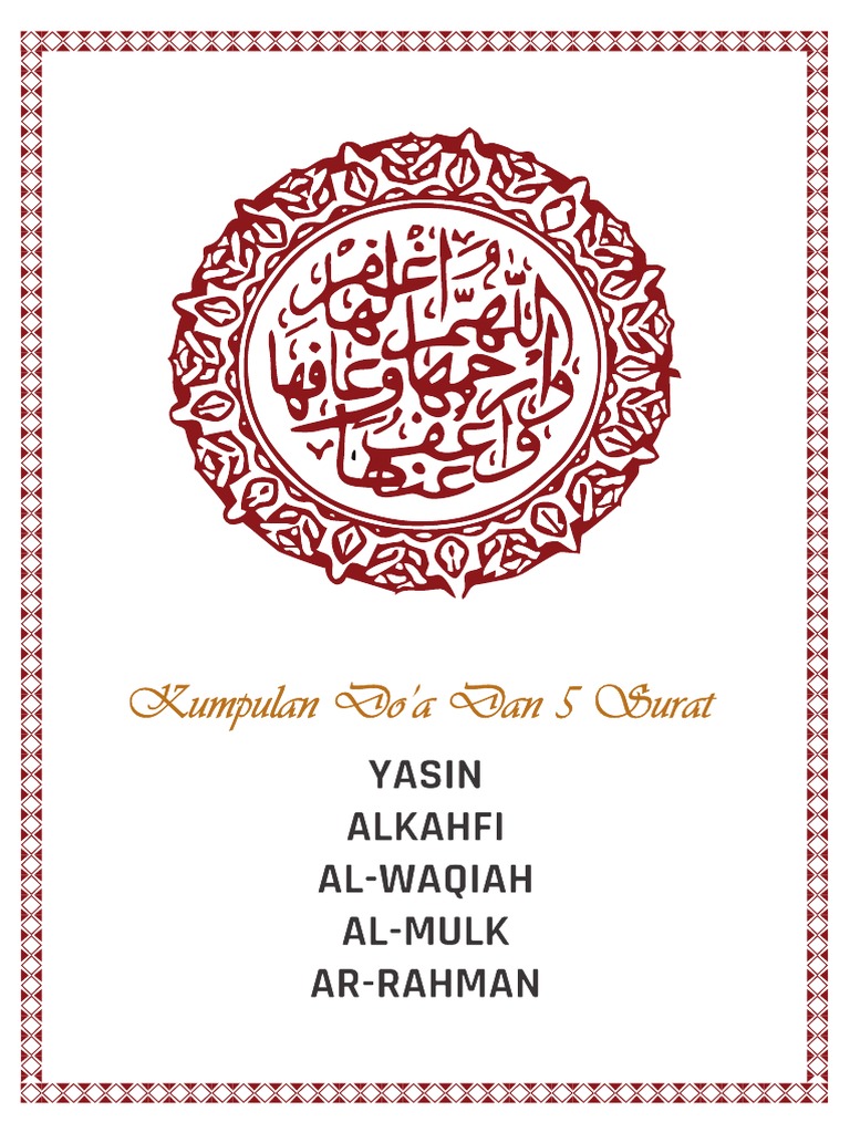 Kumpulan Doa dan Surat Yasin Lengkap | PDF