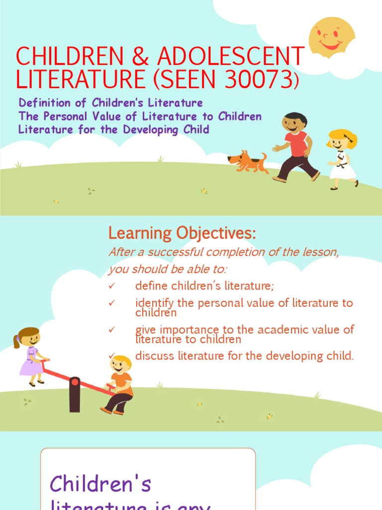 Literature For The Developing Child | PDF | Children's Literature