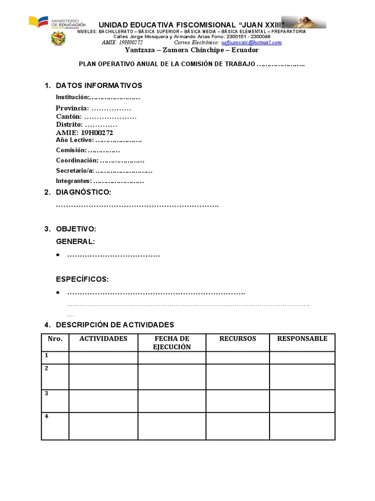 Formato de Poa | PDF