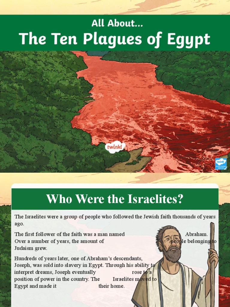 T Re 7034 ks2 All About The Ten Plagues of Egypt PPT - Ver - 1 | PDF ...