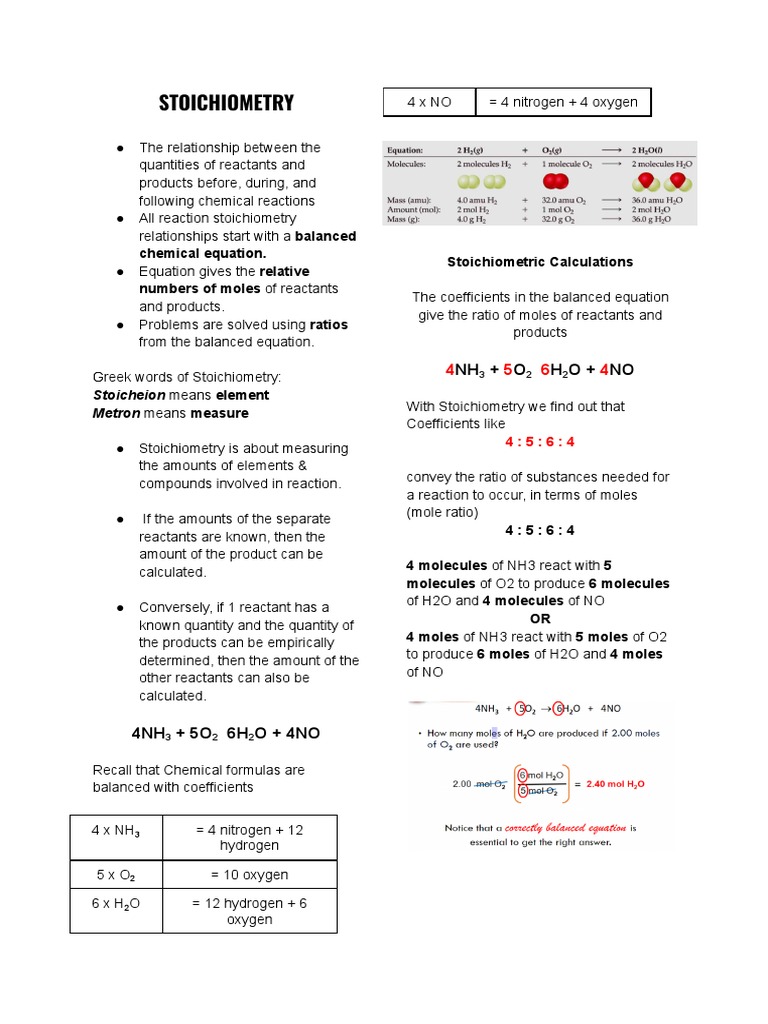 Gen Chem Reviewer Finals | PDF | Stoichiometry | Acid