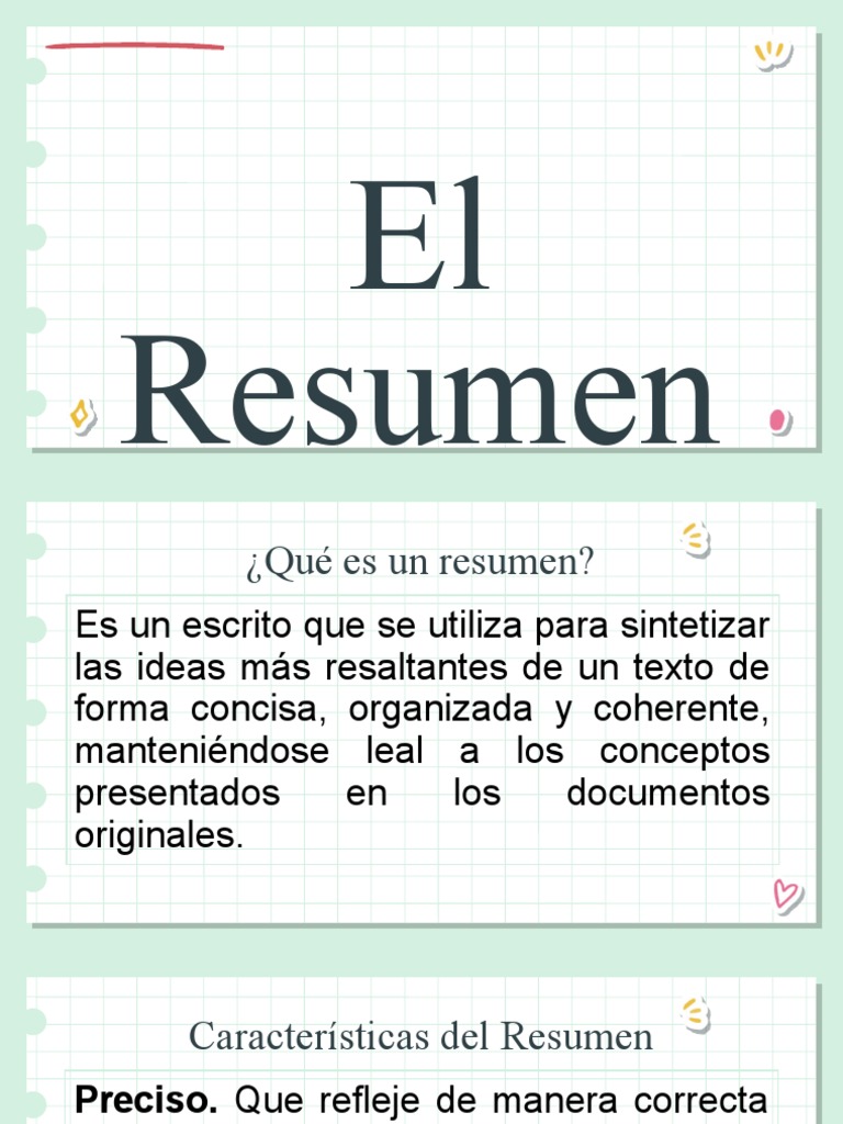 El Resumen | PDF