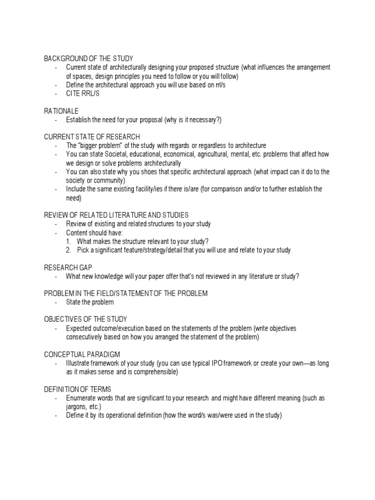 Differentiated Parts of IMRAD Paper - Architecture | PDF