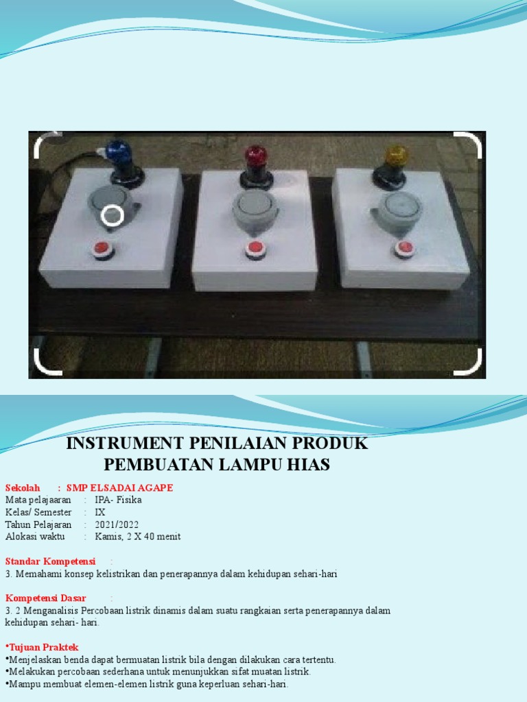 Pembuatan Bell Listrik Pada Konsep Listrik Dinamis | PDF