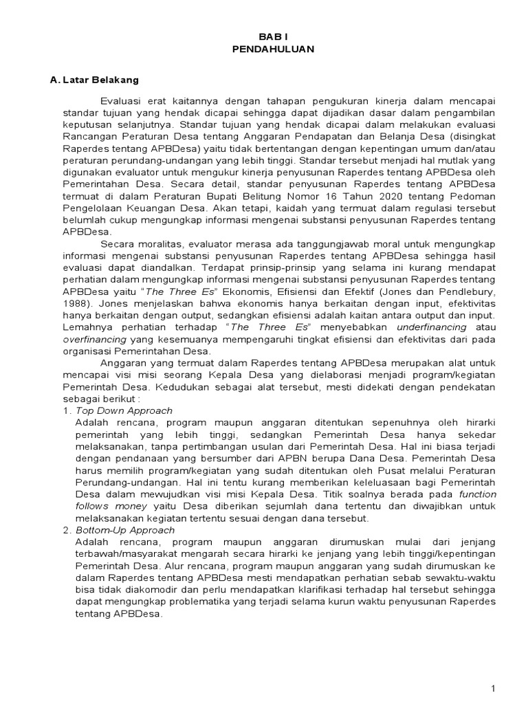 Laporan Hasil Evaluasi - LHE | PDF