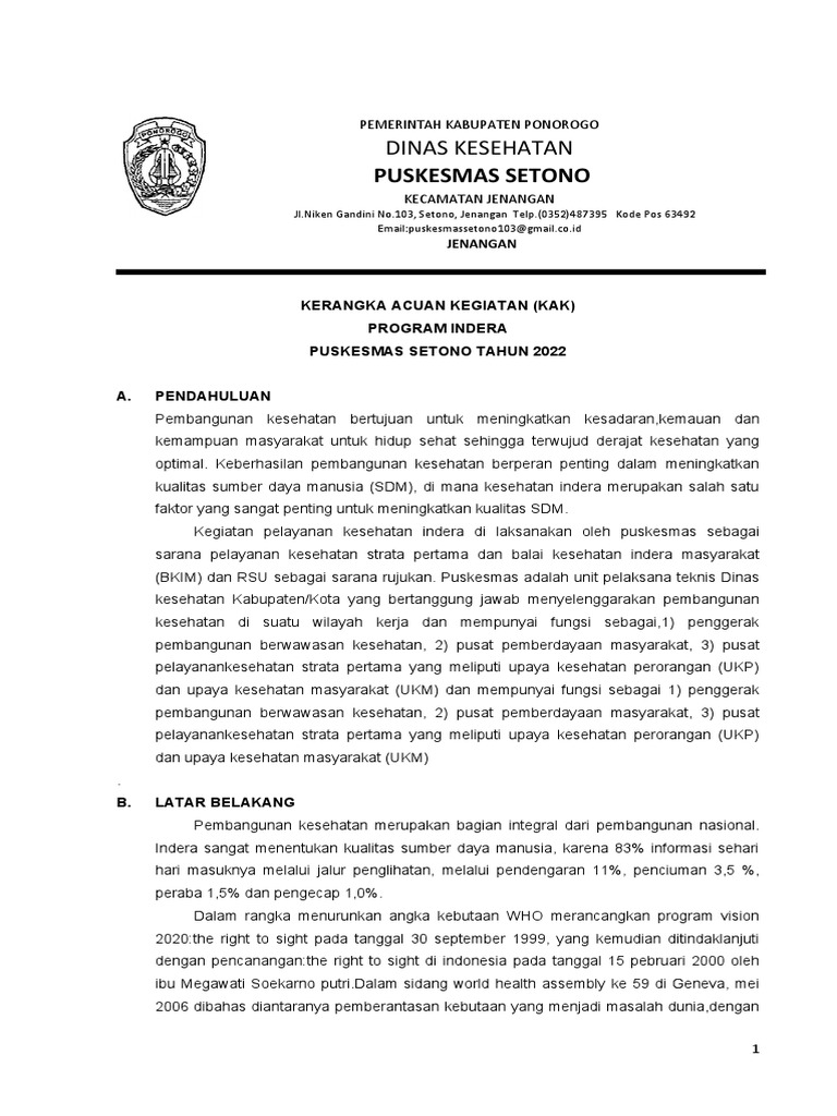 Kak Indera 2022 | PDF