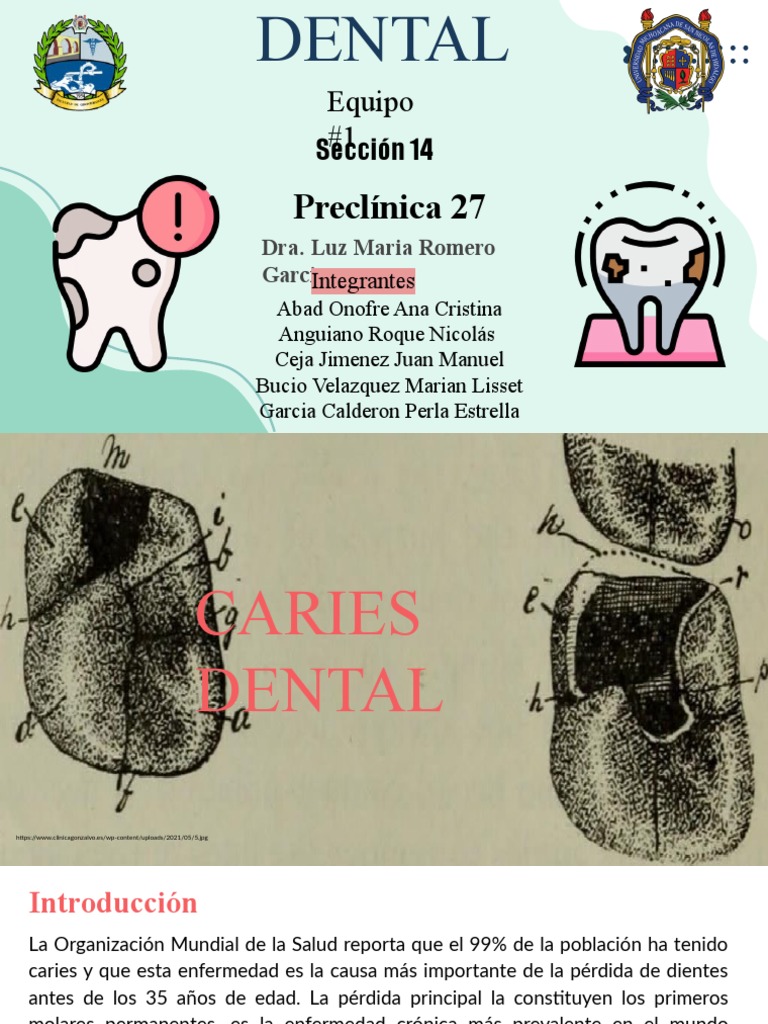 Caries Dental | PDF | Diente | Medicina CLINICA