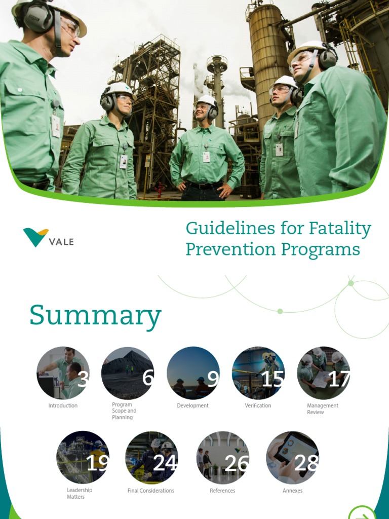 PTP 000815 Guidelines Fatality Prevention Programs | PDF | Occupational ...