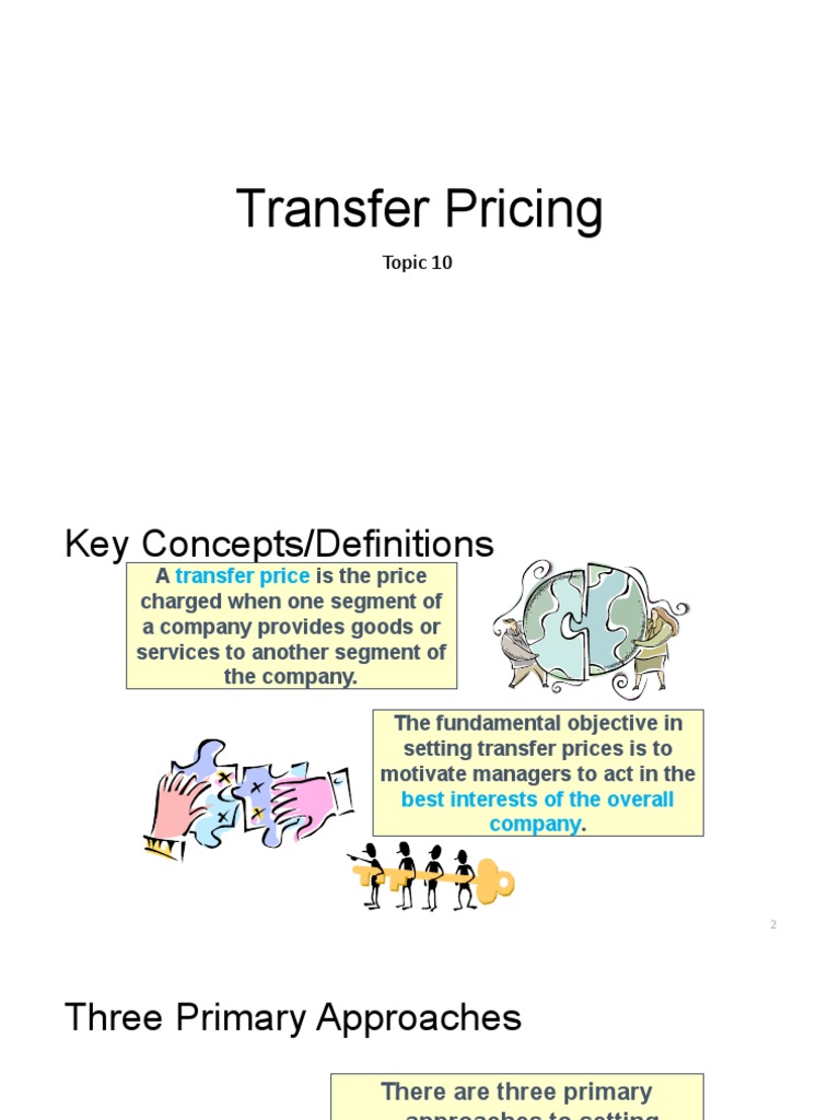 Acn3132 - Transfer Pricing Topic 10 | PDF | Prices | Profit (Economics)