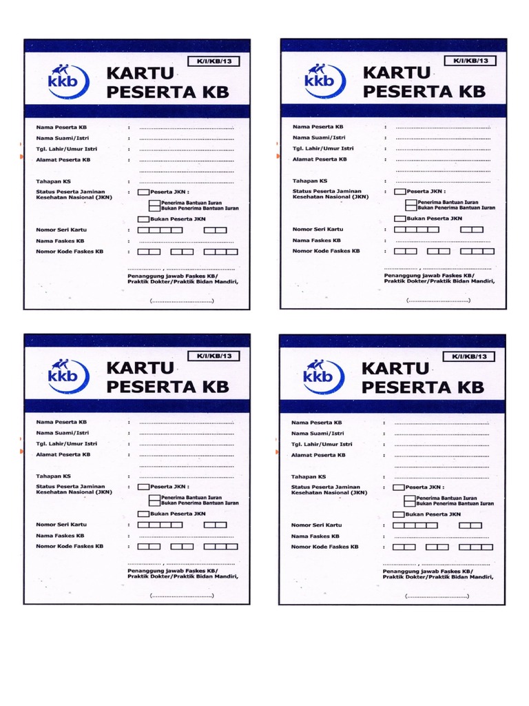 Kartu Kb Pdf