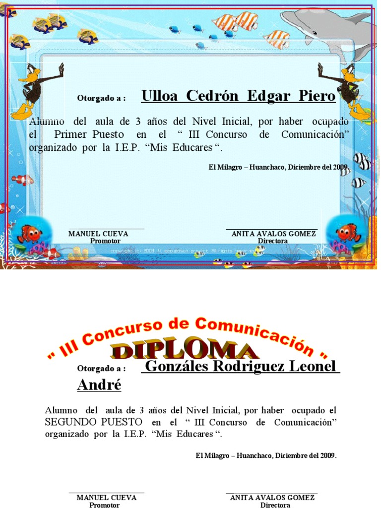 Dimploma Mis Educares - Com. | PDF | Educación primaria | Etapas educativas