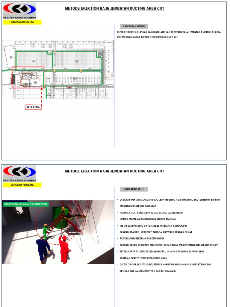 Metode Erection Jembatan Ducting | PDF