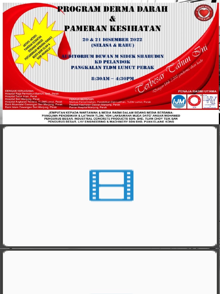 Program Derma Darah Slide Background | PDF