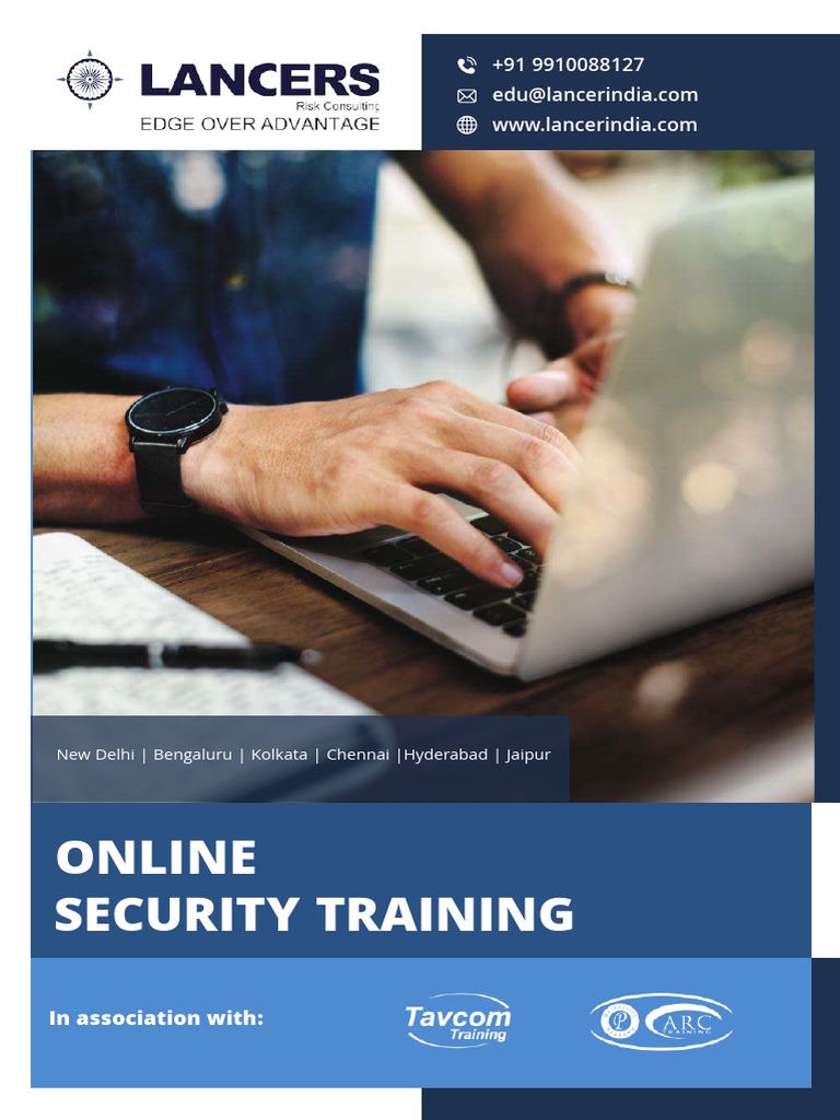 Lancer ARC Online Training Brochure | PDF | Computer Security | Security