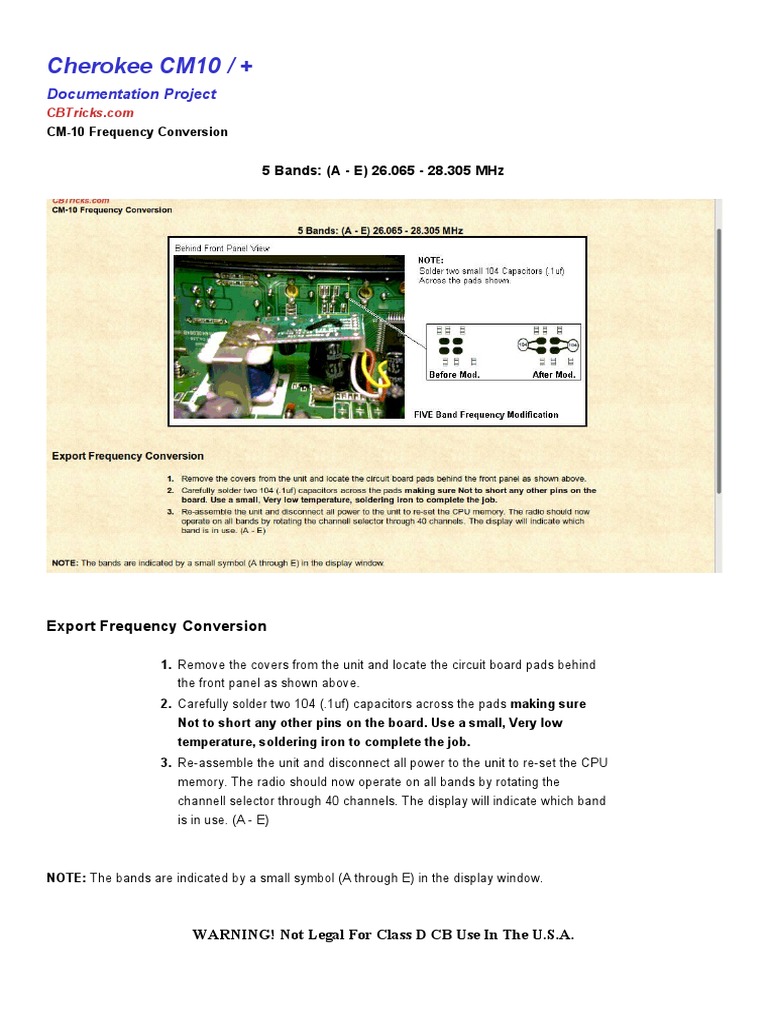 Cherokee CM10 | PDF | Computers | Technology & Engineering