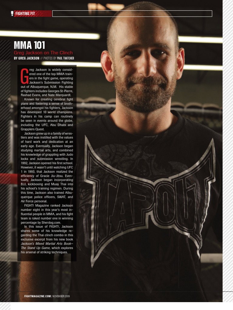 Jacksons MMA 101 2 | PDF | Mixed Martial Arts | Grappling