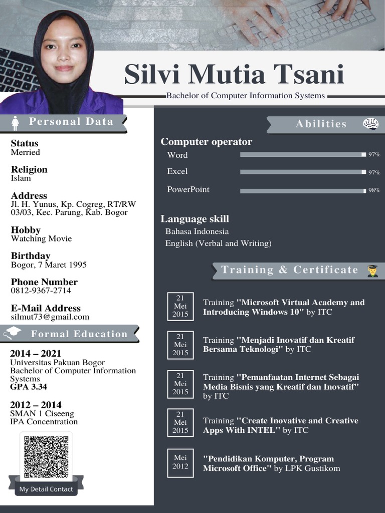 Curriculum Vitae - Silvi Mutia Tsani - Compressed | PDF