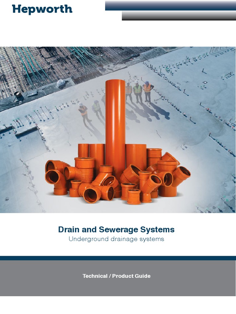 Hepworth - Drain and Sewerage Systems - Final - Small | PDF