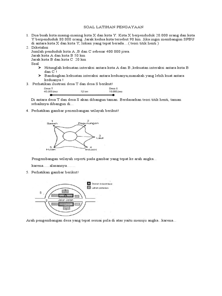 Soal Latihan Pengayaan | PDF