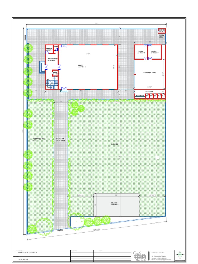 Proposed Site Plan for a Multi-Purpose Community Center | PDF