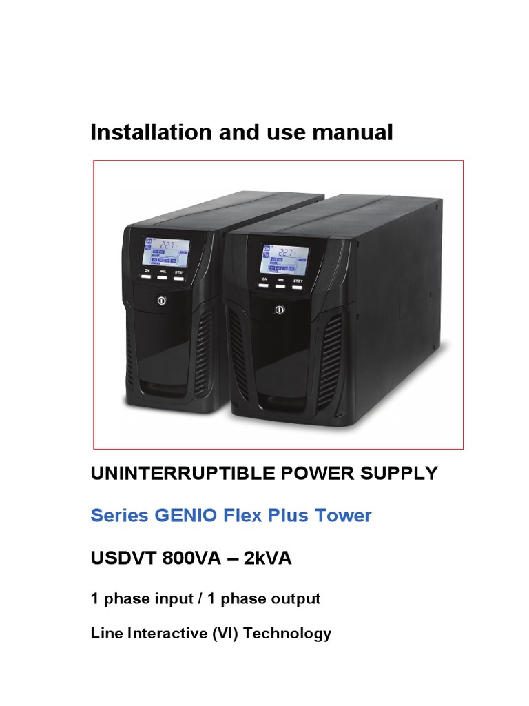 UPS Installation Procedure 1 | PDF | Power Supply | Packaging And Labeling