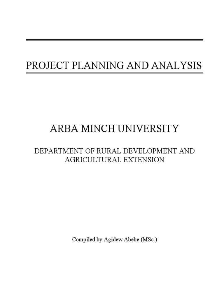 Project Handout (Econ3) | PDF | Feasibility Study | Economics