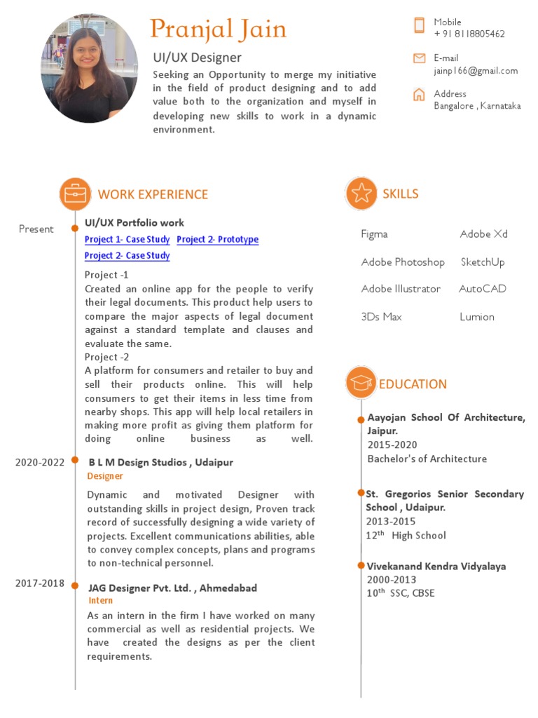 Pranjal Jain Resume Descargar Gratis Pdf Computing Software