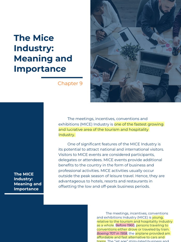 The Evolution and Key Aspects of the Meetings, Incentives, Conventions ...