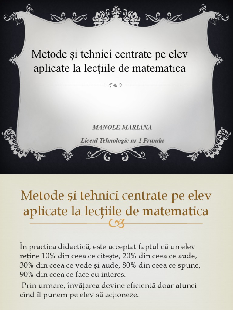 Metode Moderne Matematica | PDF