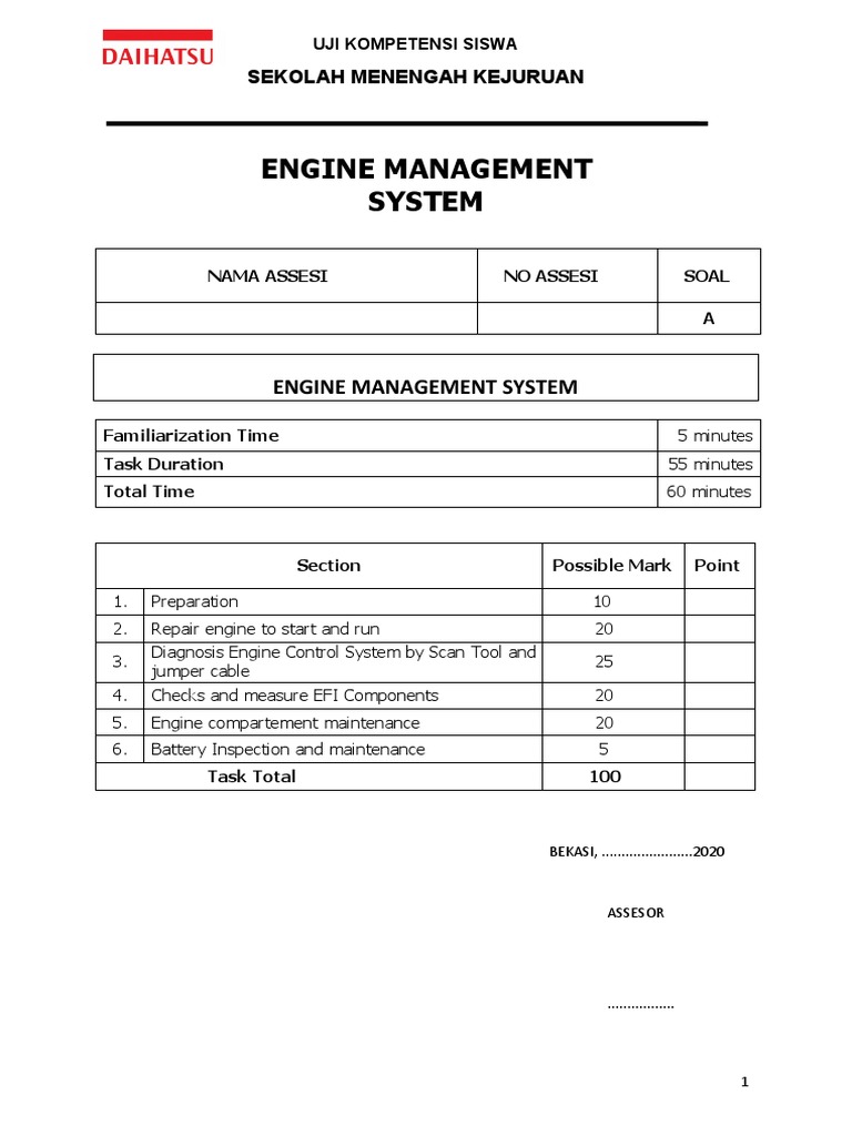 Engine Management System Pdf Technology Engineering