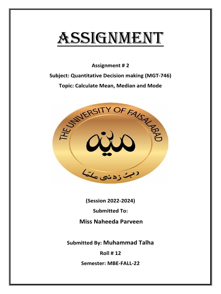 Mean Median Mode | PDF | Mode (Statistics) | Sampling (Statistics)
