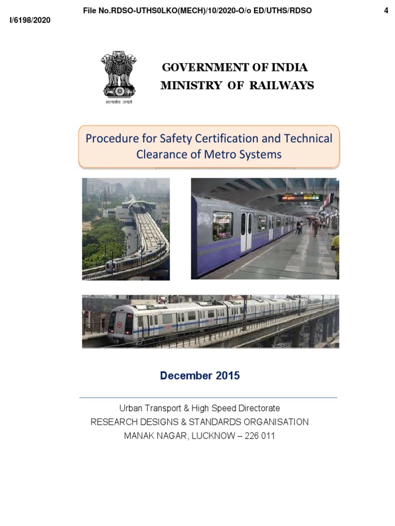 Metro Manual | PDF | Land Transport | Sustainable Transport