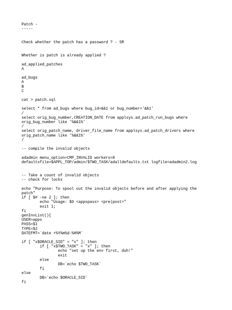 Patch Steps New | PDF | Computer Engineering | Information Age