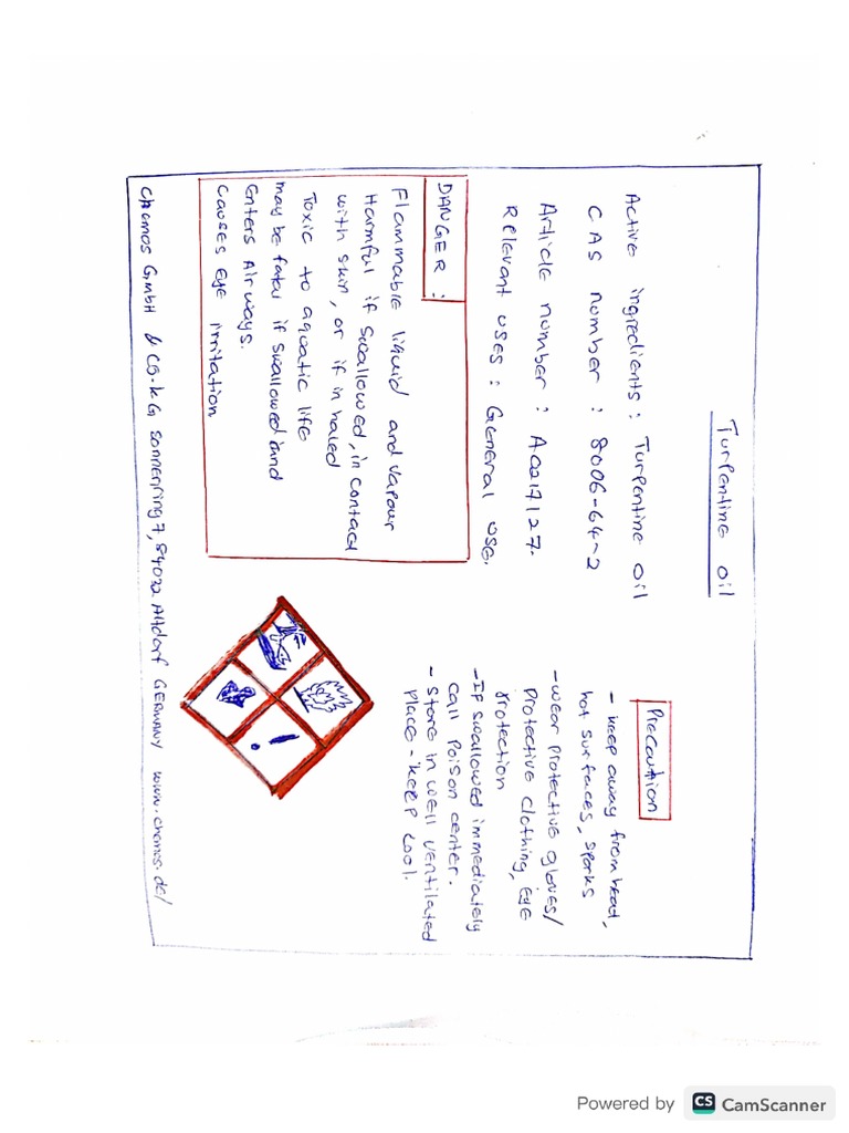 Chemical Label | PDF