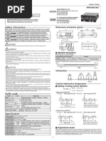Schneider Electric - EOCR - 3DM2-WRDUWZ | PDF | Relay | Alternating Current