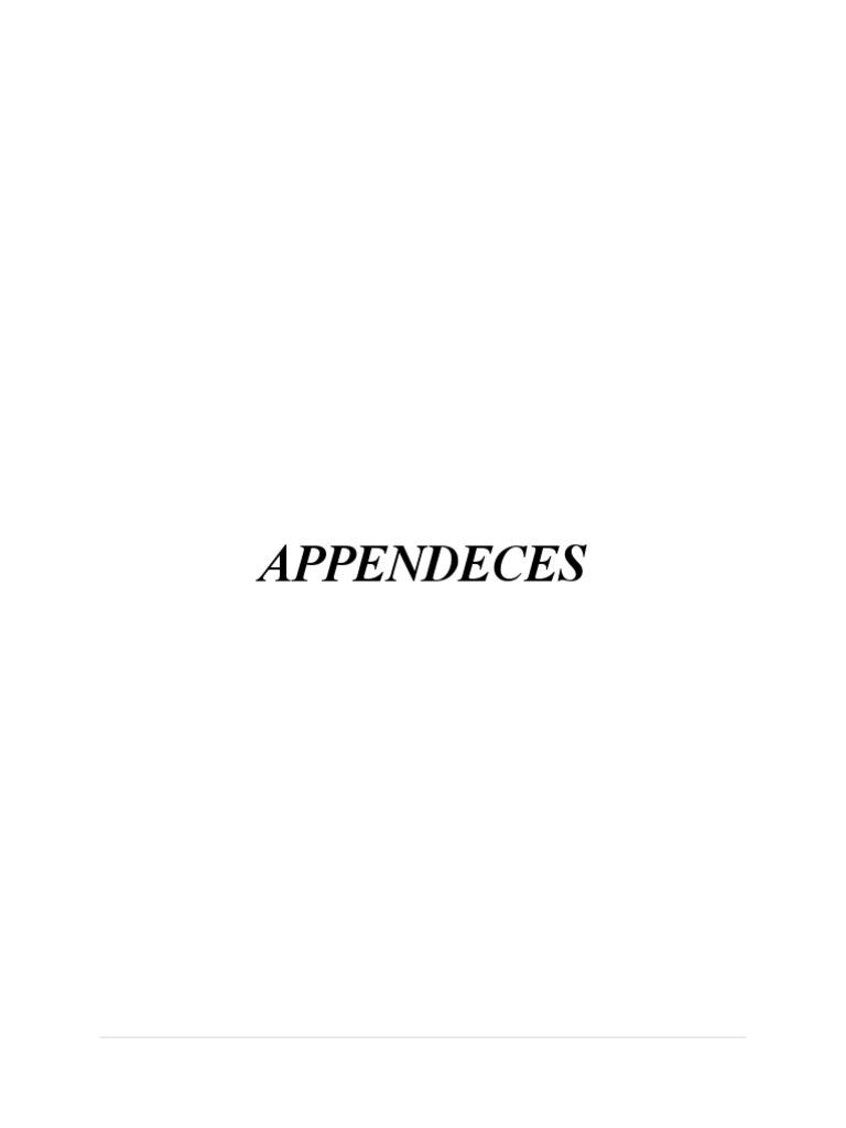 APPENDECES FEASIBILITY STUDY.-1 | PDF | Microsoft Office
