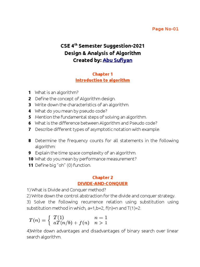 Algorithm Suggestion 2021 | PDF | Algorithms | Dynamic Programming