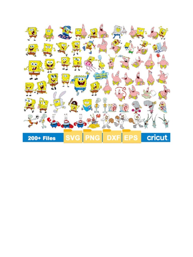 Spongebob Stickers | PDF