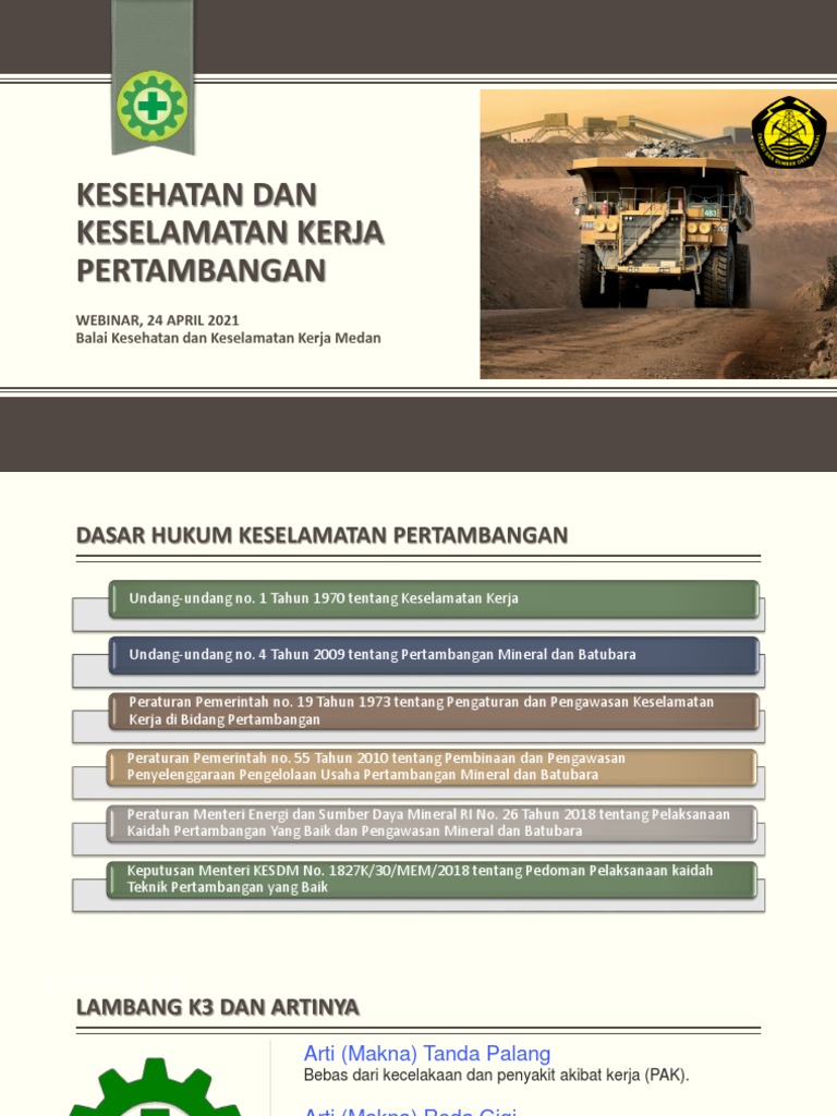 Web - K3 Pertambangan | PDF